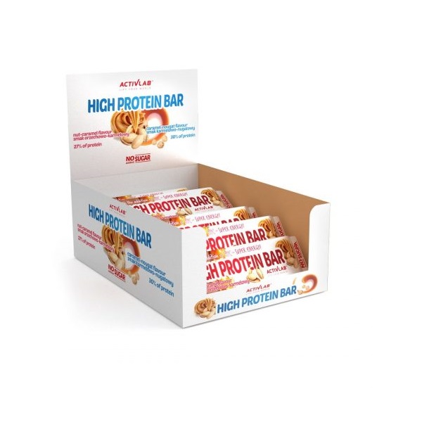 خرید و قیمت شکلات بار پروتئین بالا اکتیو لب 49 گرم | مکمل ولف