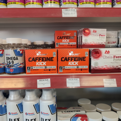 خرید و قیمت مکمل کافئین کیک 200 الیمپ | مکمل ولف